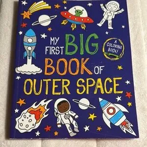 tiger tales | Toys | Coloring Book Space Theme And Dinosaur | Poshmark